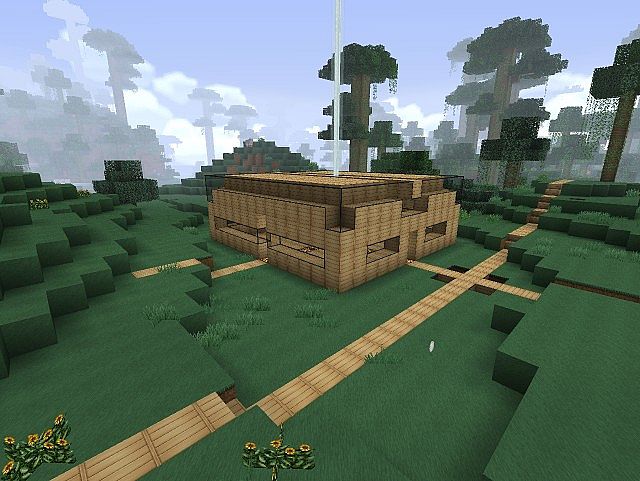 Spawn House Minecraft Map