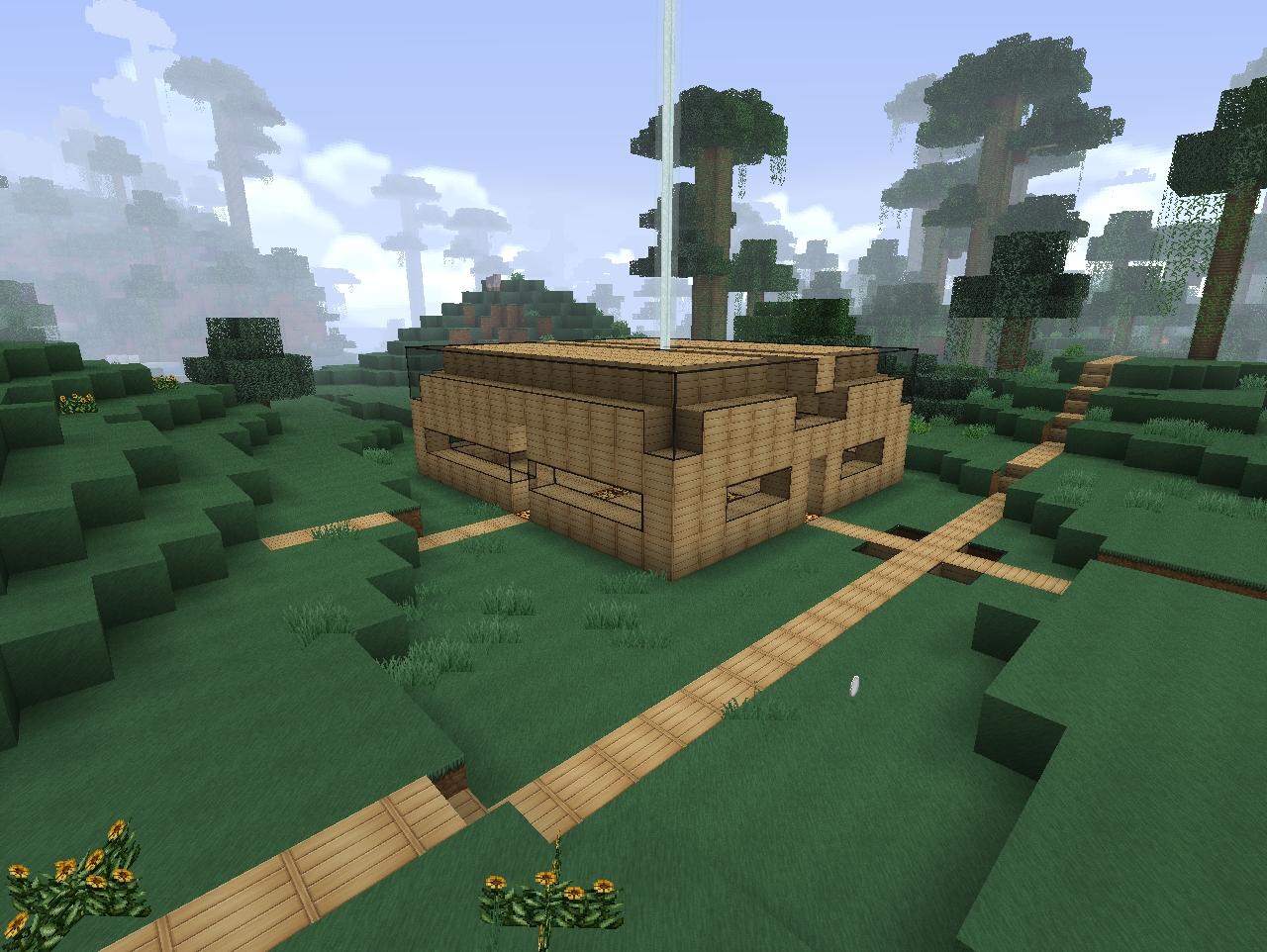 Spawn House Minecraft Map