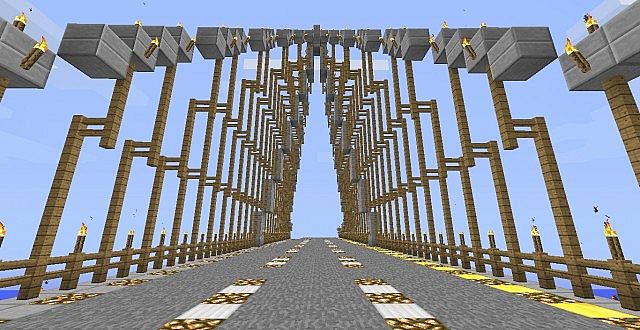 Multi Suspension Bridge Minecraft Map