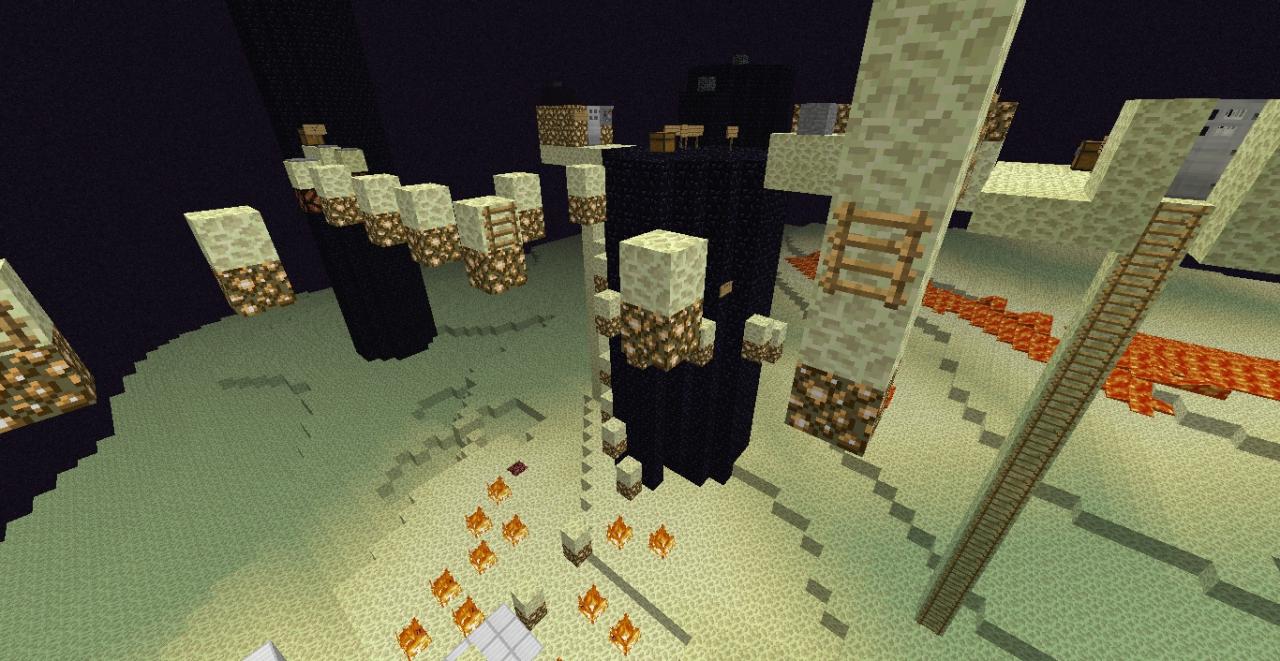 EnderWorld ( 50 diamonds? ) Minecraft Map