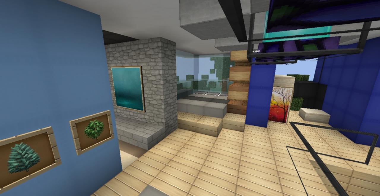 [Modern] - OPYRUS - Modern Eco Home (120 subs special ) Minecraft Map