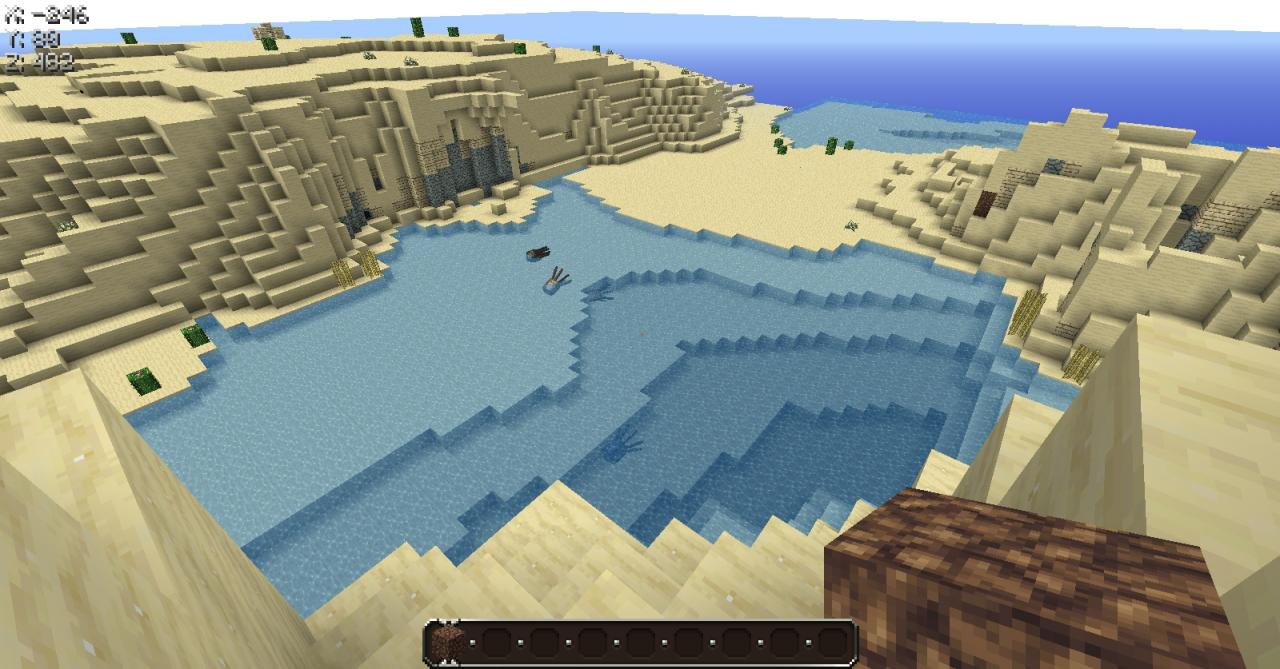 sandland survival Minecraft Map