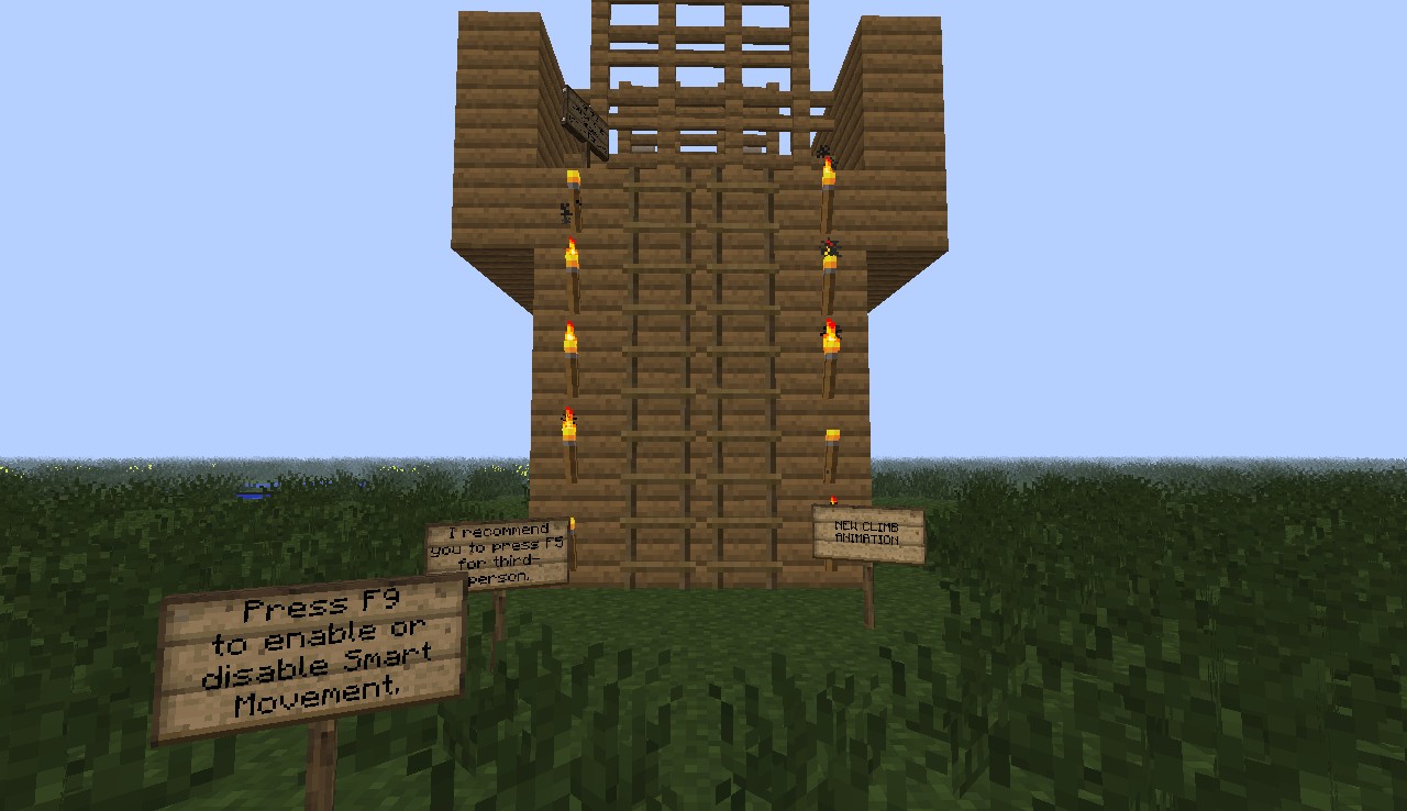 Smart Moving Tutorial Map Minecraft Map