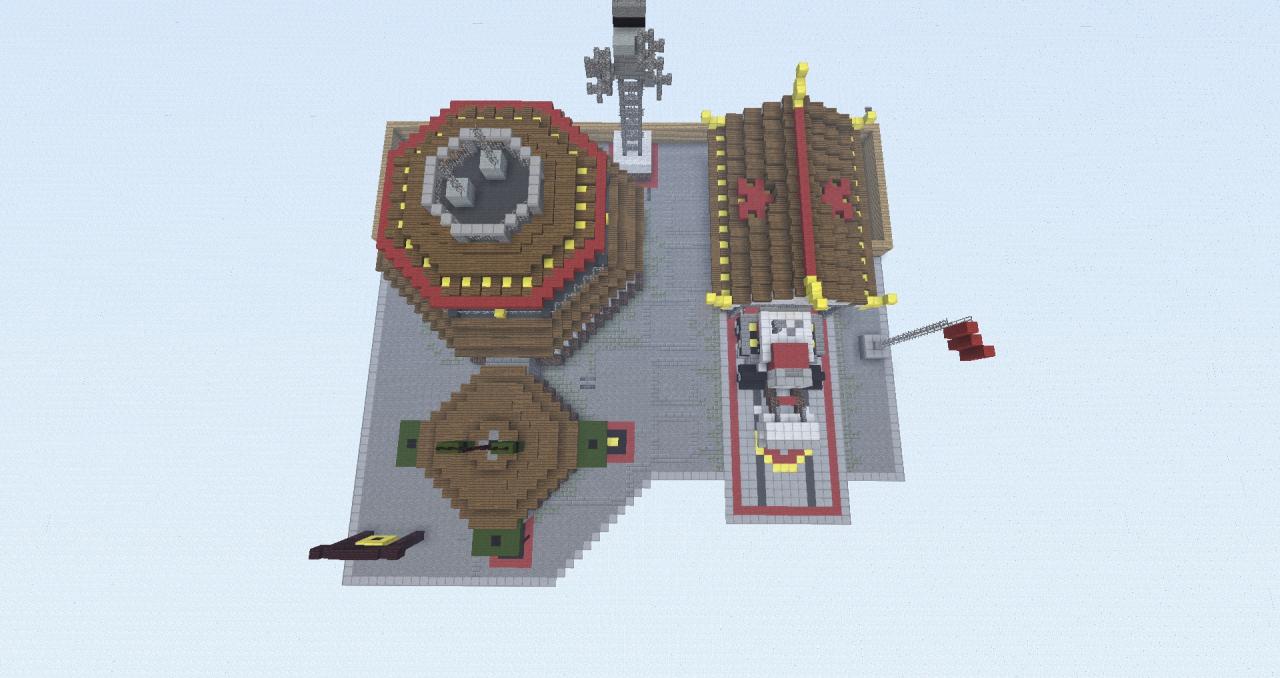 China Army Headquarters Minecraft Map