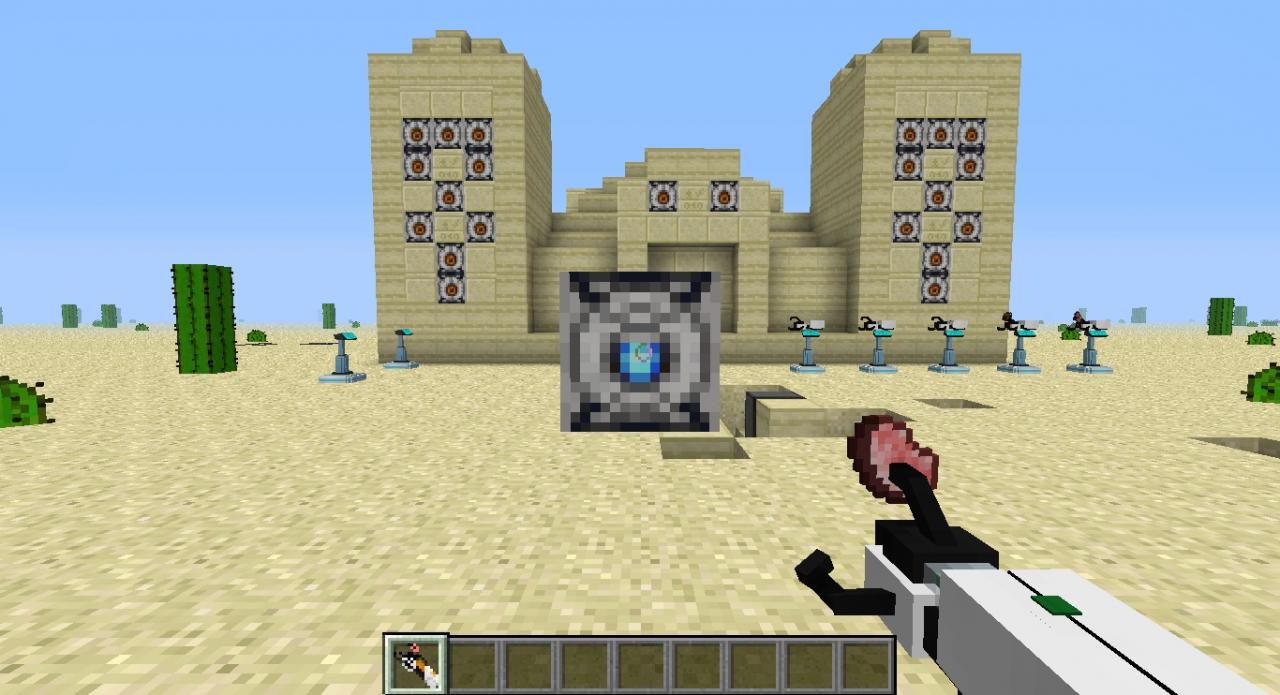 portal test Minecraft Map