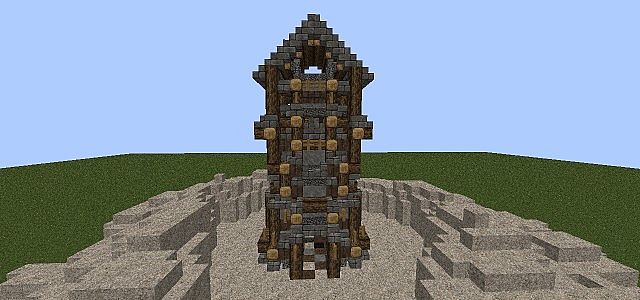 Post-Apocalyptic Watchtower Minecraft Map
