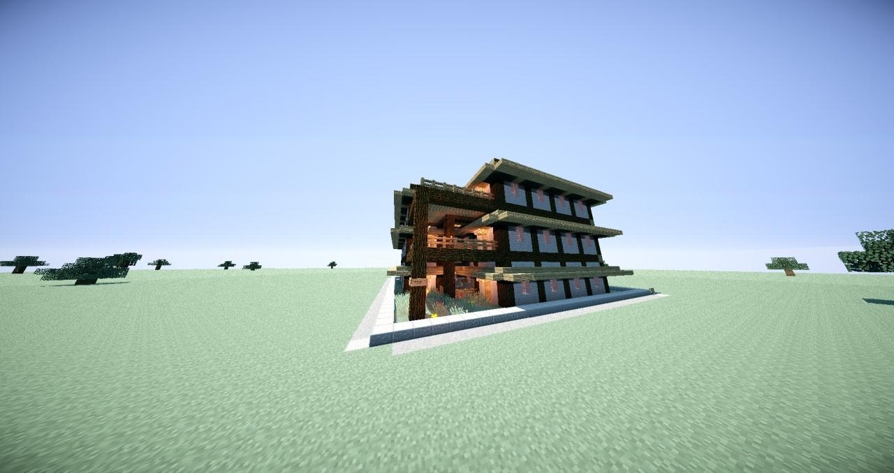 Modern Hotel / House Minecraft Map
