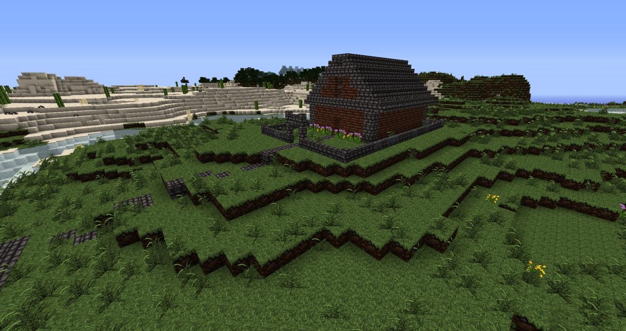 Small rustic house. Minecraft Map