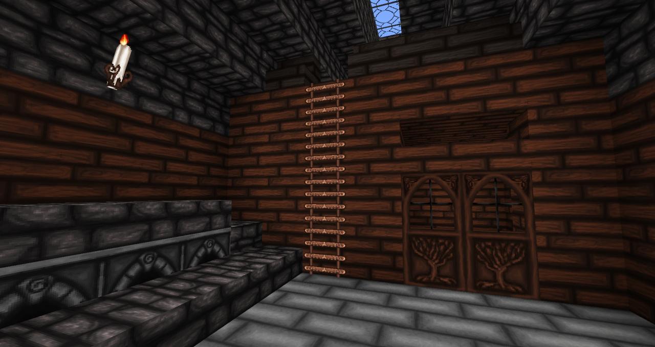 Small rustic house. Minecraft Map