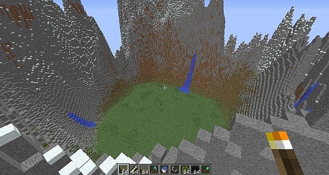 Custom Building Terrain - Build anything you want here! Minecraft Map