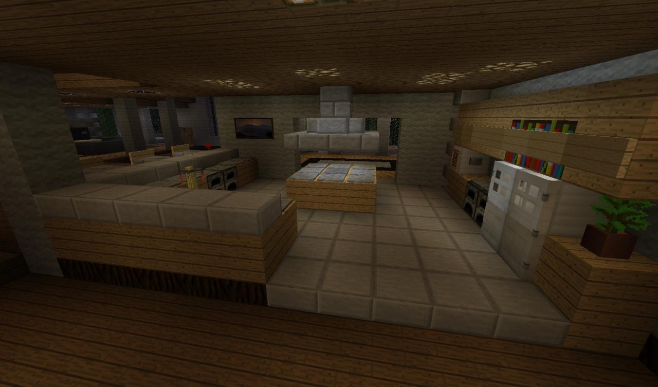 Very realistic mansion Minecraft Map