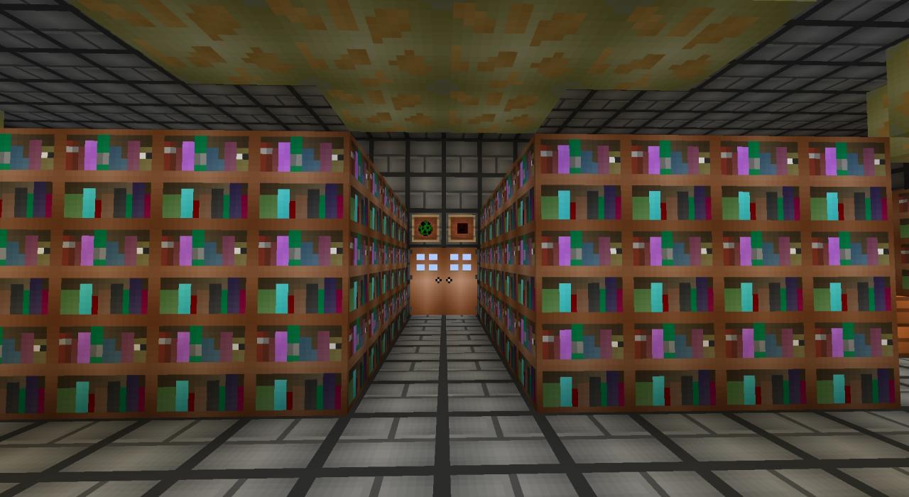 G4RRUS' Grand Library Minecraft Map