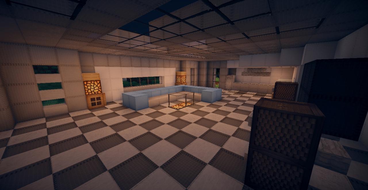 Shade - A Modern Build ft. 3D Minecraft Map