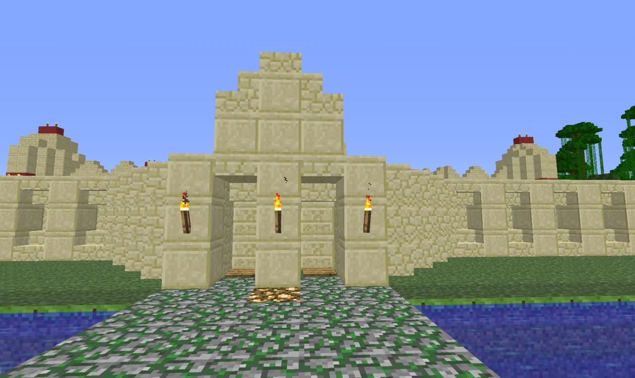 White Temple Minecraft Map