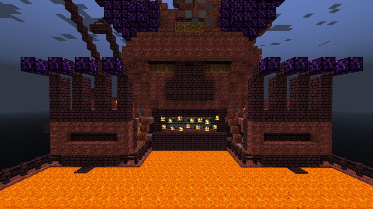 Nether-Devil-Bossfight Minecraft Map