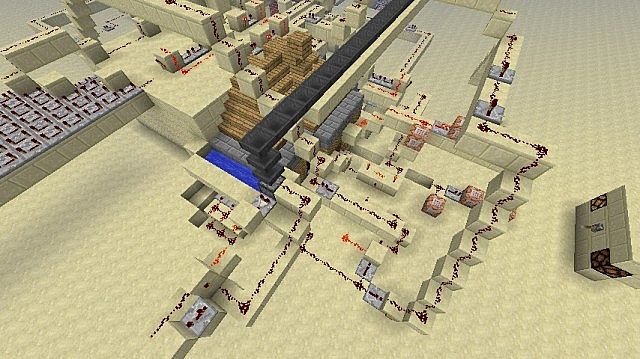 [1.5] Fully automatic zombie farm Minecraft Project
