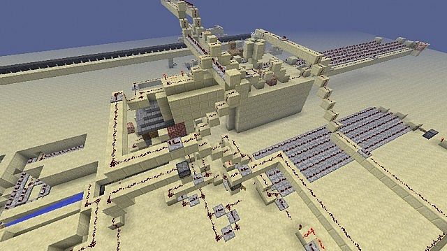 [1.5] Fully automatic zombie farm Minecraft Project