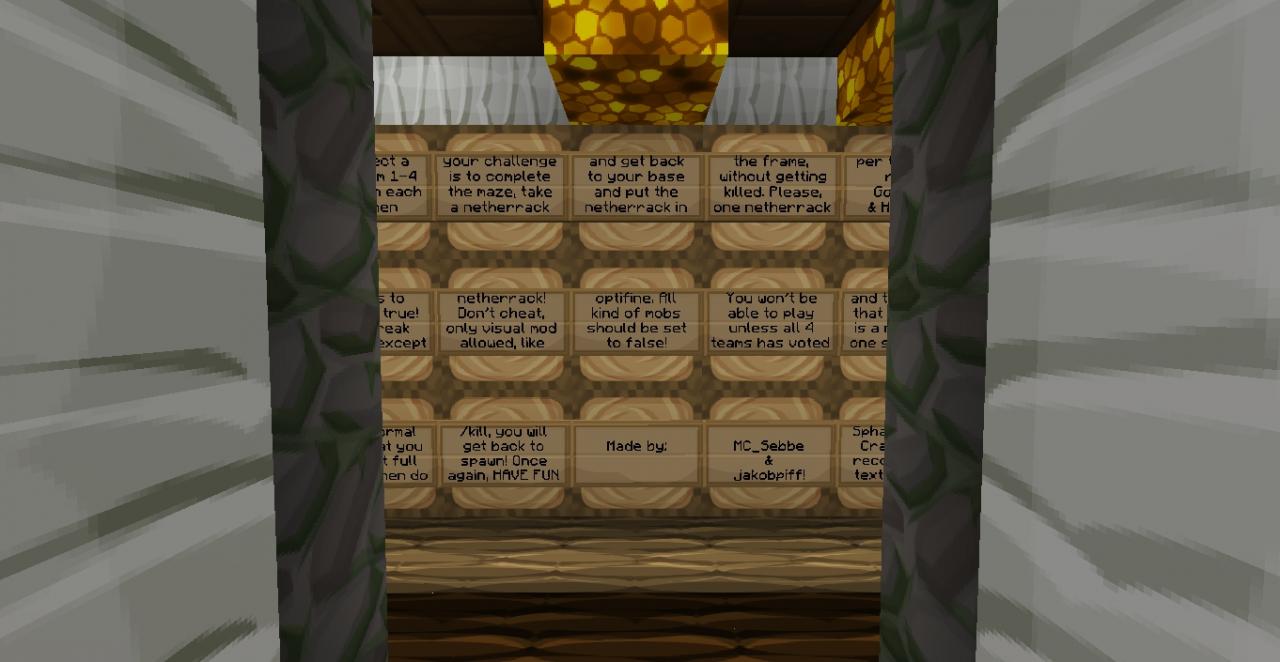 The Maze Minecraft Map