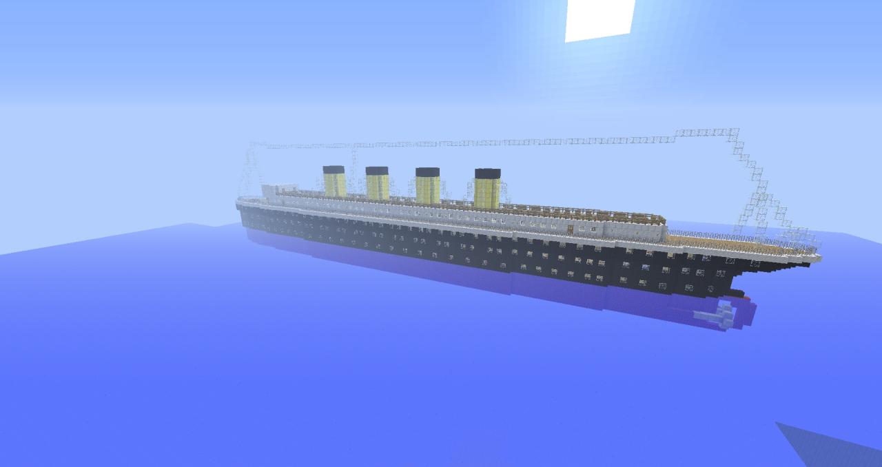 RMS TITANIC (1:2) Minecraft Map