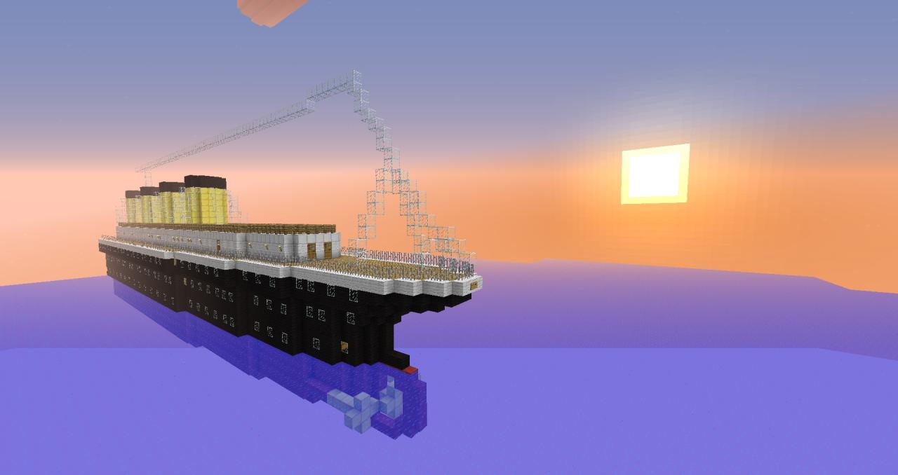 RMS TITANIC (1:2) Minecraft Map
