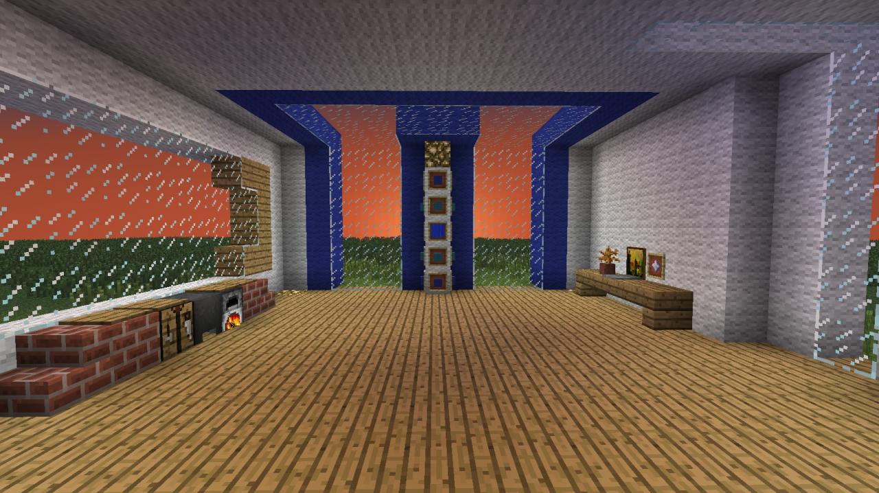 Waterfall [A Modern Elemental Build] Minecraft Map