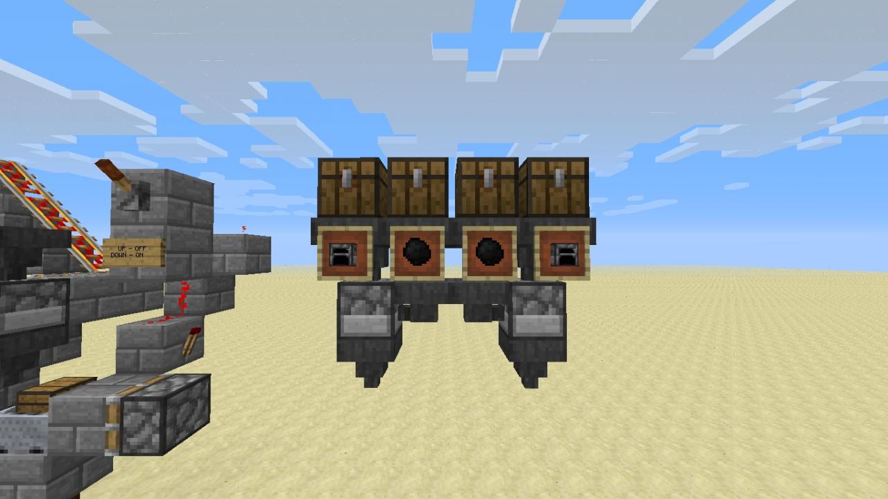 Automatic Furnace [requires 1.5 or snapshots] Minecraft Map