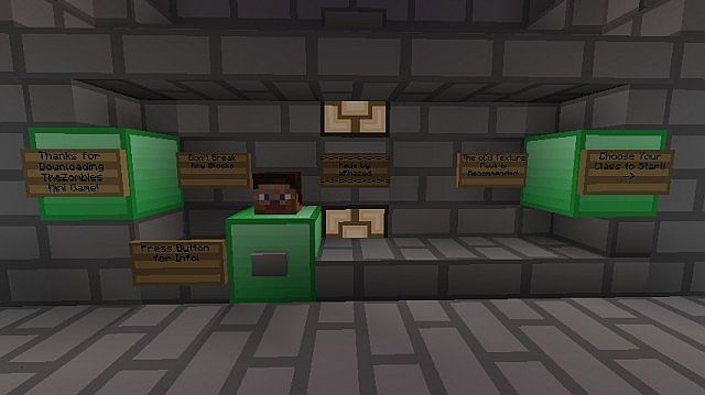 Zombie Survival Mini Game - Dome Minecraft Map