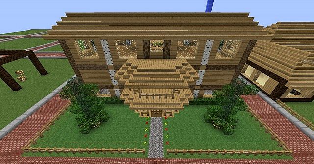 Wooden Manor Minecraft Map