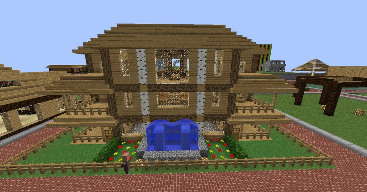Wooden Manor Minecraft Map