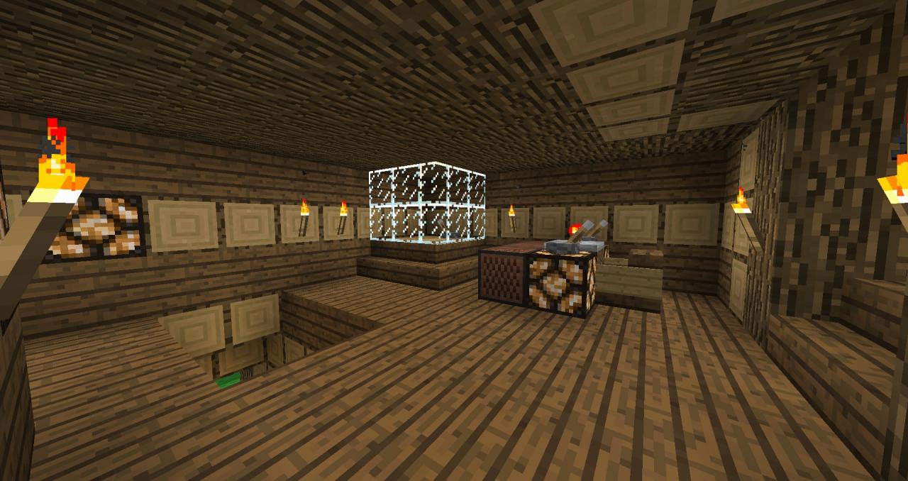 =(Modern House With Recording Studio)= Minecraft Map