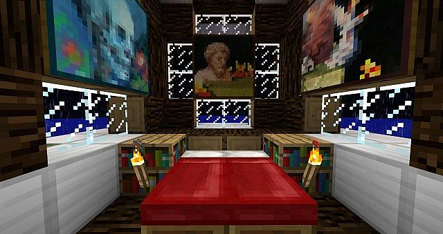 =(Modern House With Recording Studio)= Minecraft Map