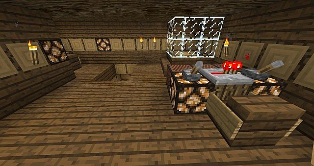 =(Modern House With Recording Studio)= Minecraft Map