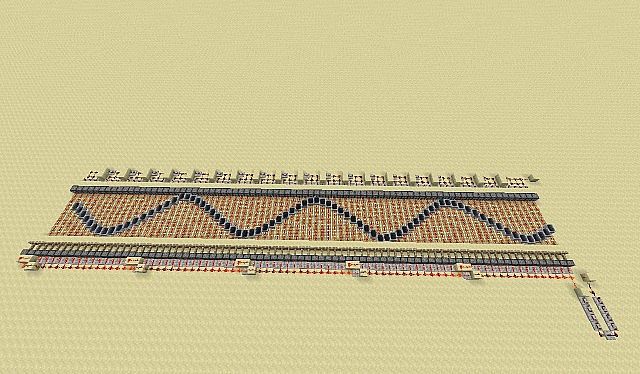 Minecart Wave Redesign Minecraft Map