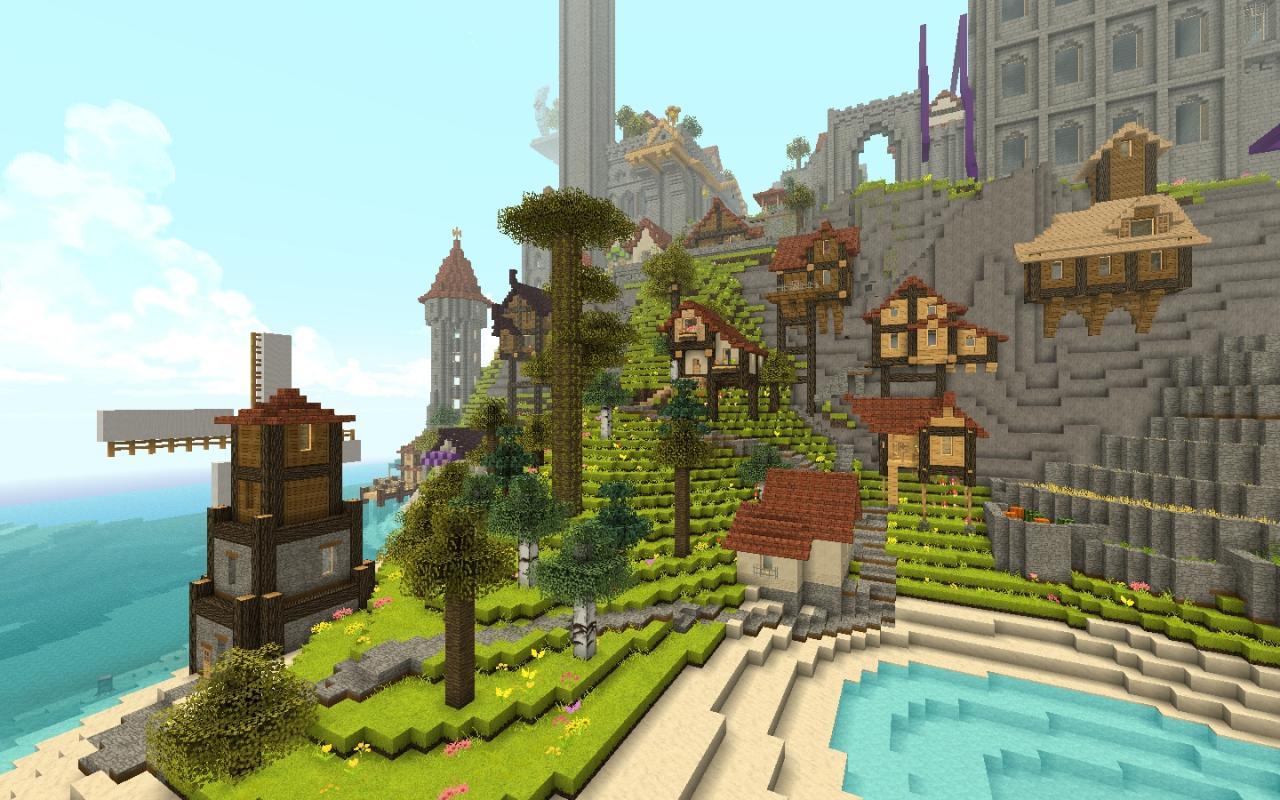 fortified town Minecraft Map