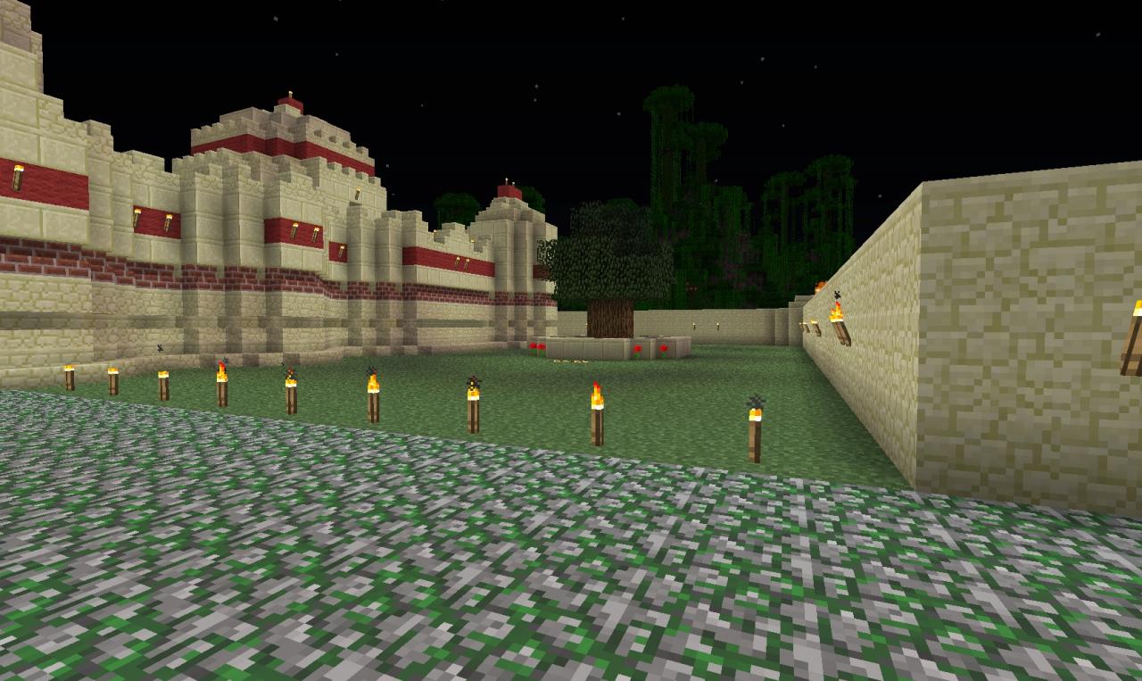 White Temple Minecraft Map