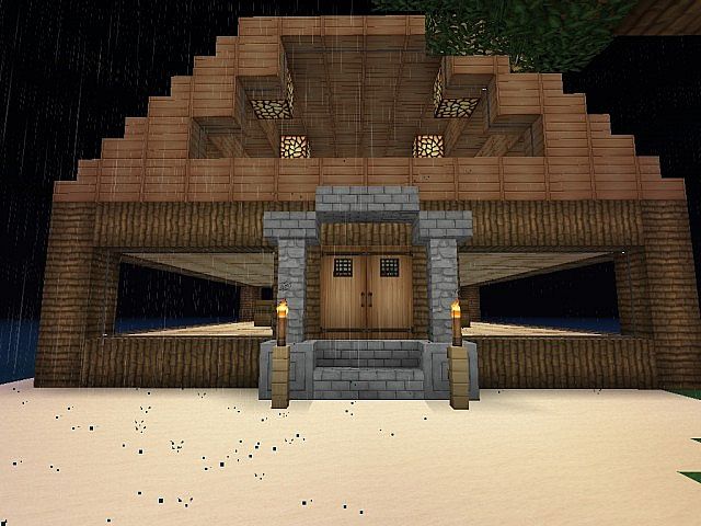 Tropical Beach house/Islands map Minecraft Map