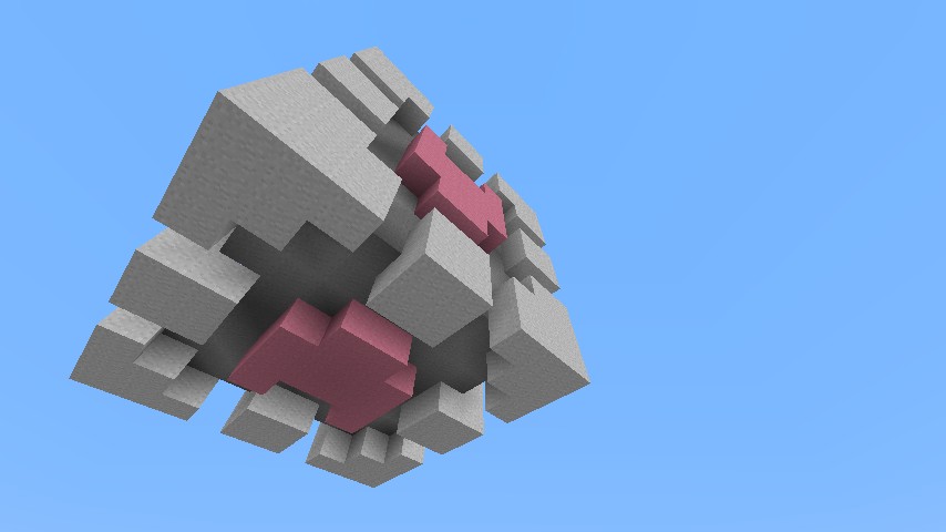 Companion Cube in Minecraft Minecraft Map