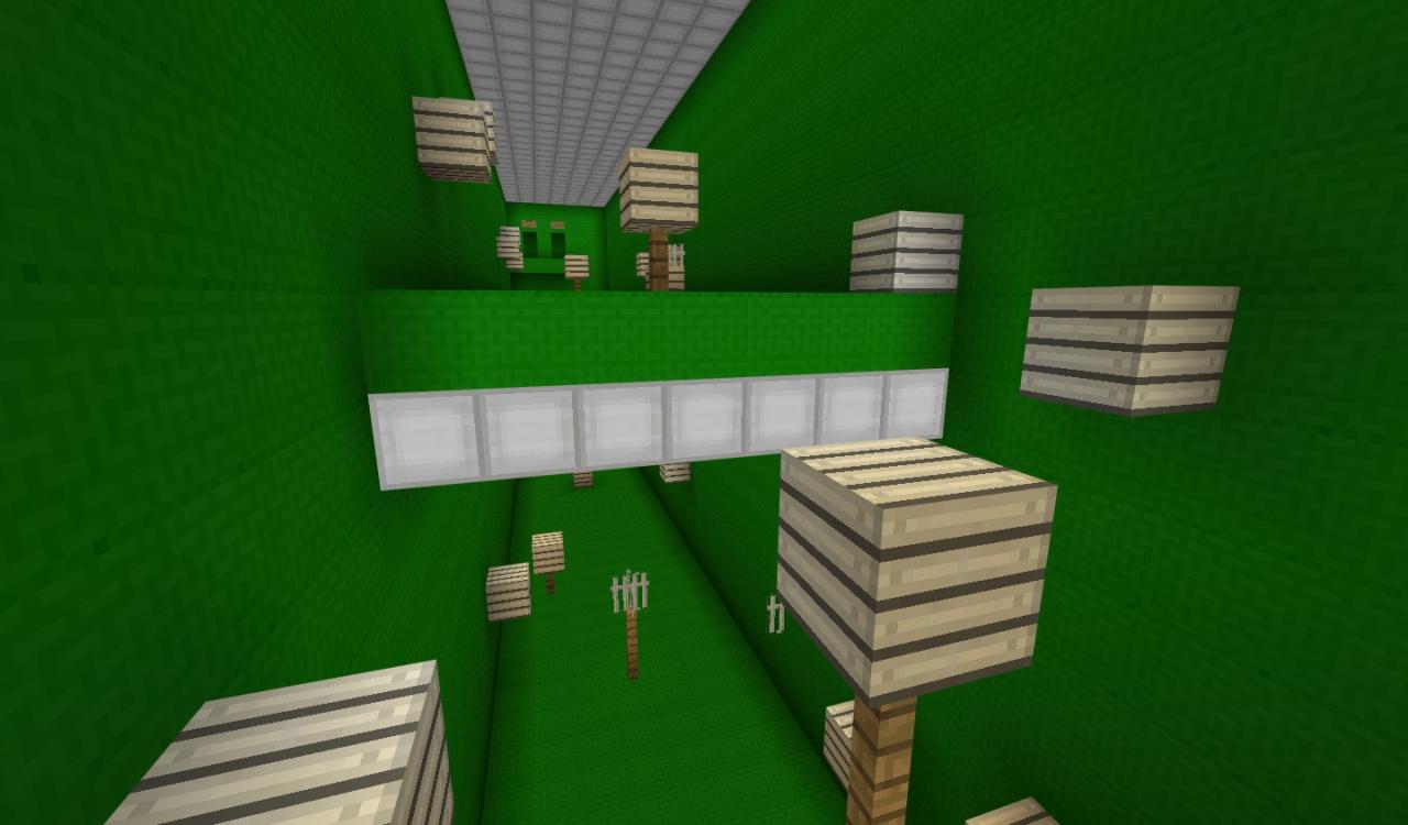 18 Parkour Map in 1 - Minecraft 1.4.7 [Command Blocks] Minecraft Map