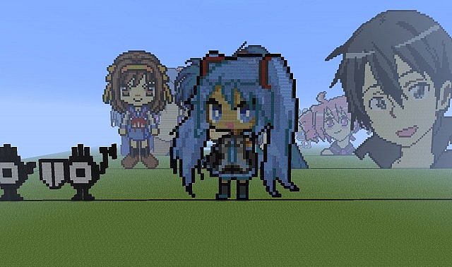 Chibi Miku Minecraft Map