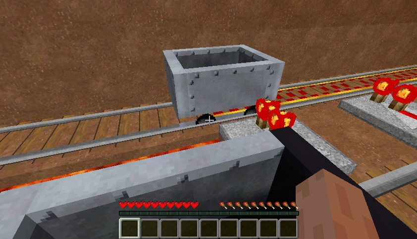 The Mine Roller Coaster (Based on SethBling) Minecraft Map