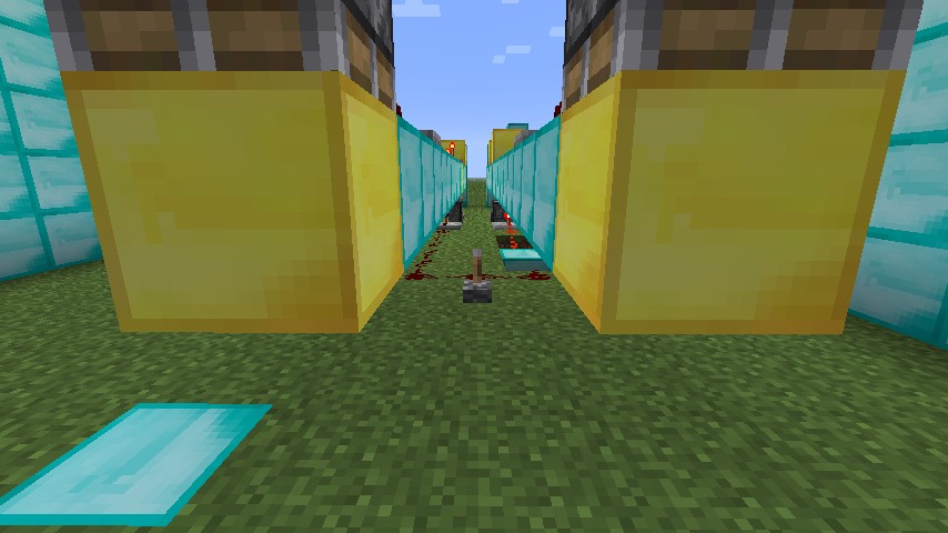 Redstone 4-Way current Minecraft Map