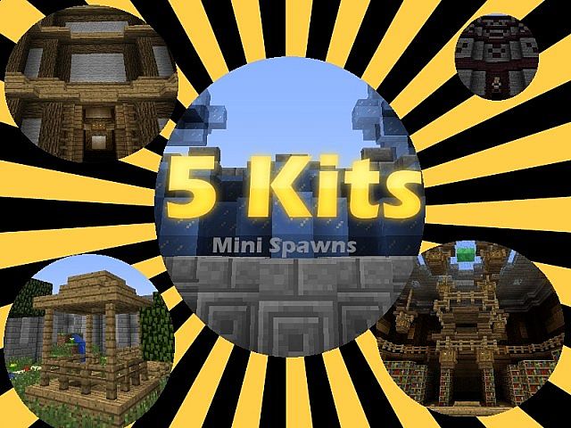 5 Kit - Mini Spawns Minecraft Map
