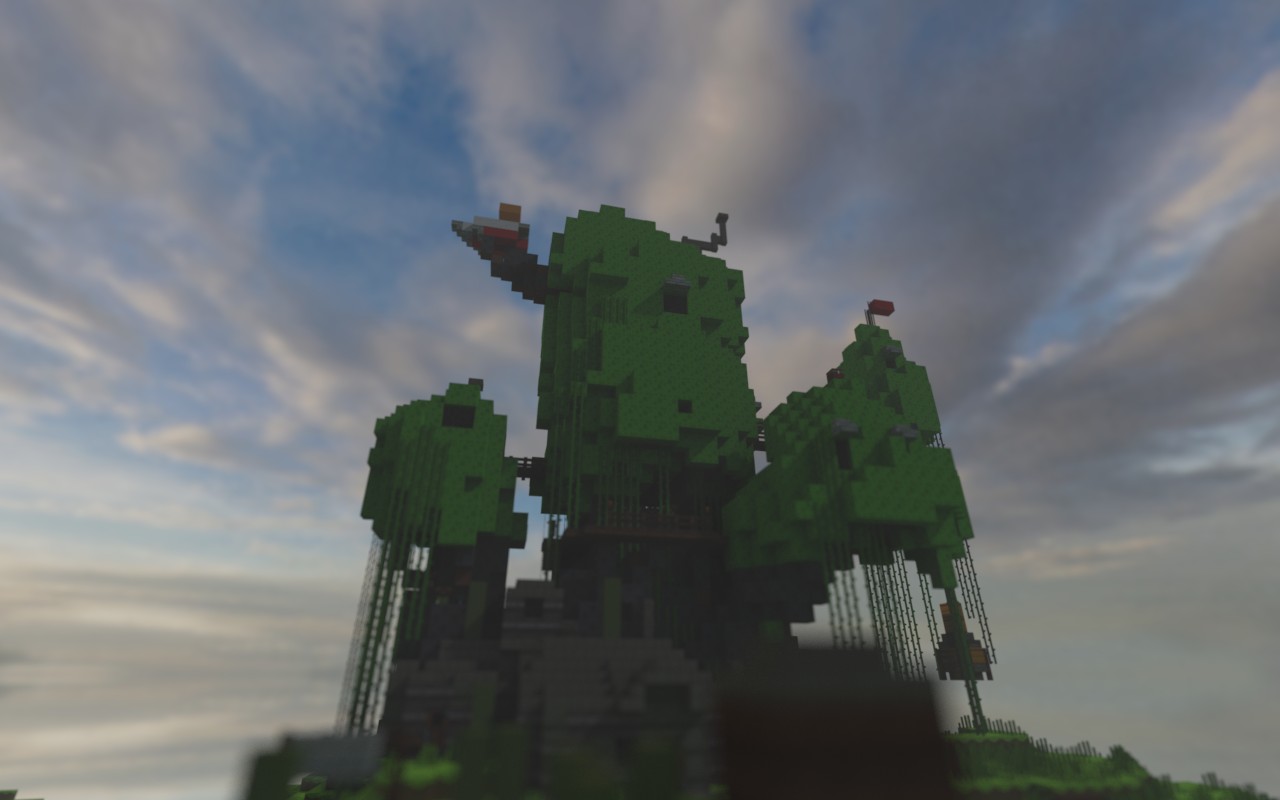 Adventure Time tree fort Minecraft Map
