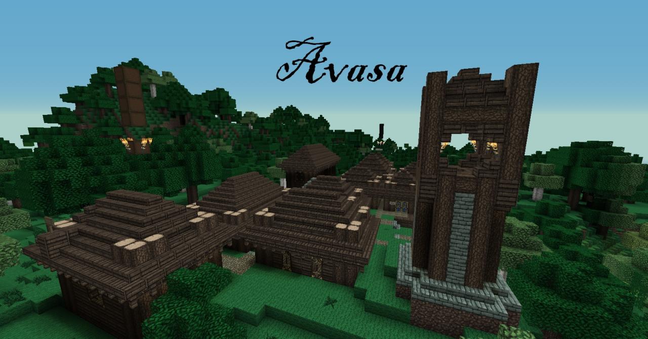 Avasa. Minecraft Map