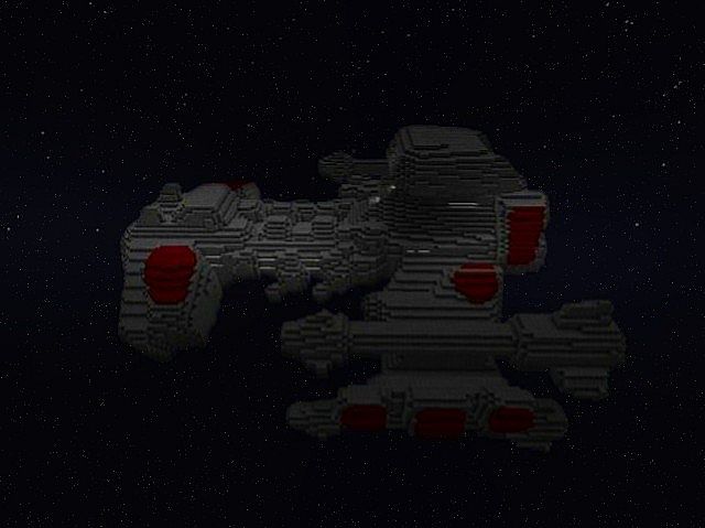 SC2 Terran BattleCruiser Minecraft Map