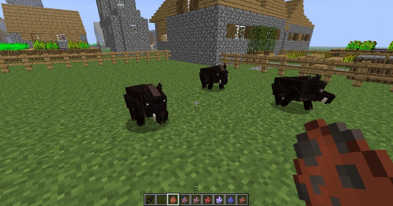 Mo Creatures (Peaceful mobs) Minecraft Map