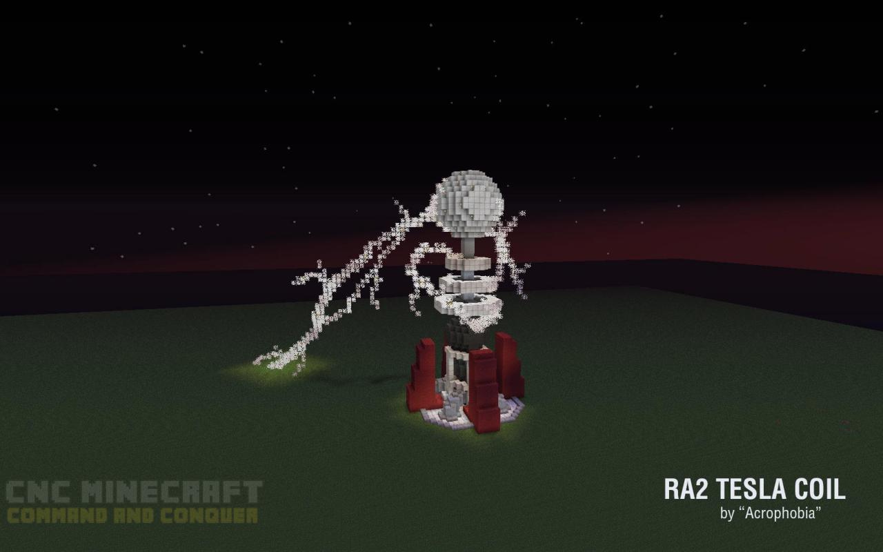 The Working Tesla Coil Project (Finished) Minecraft Map