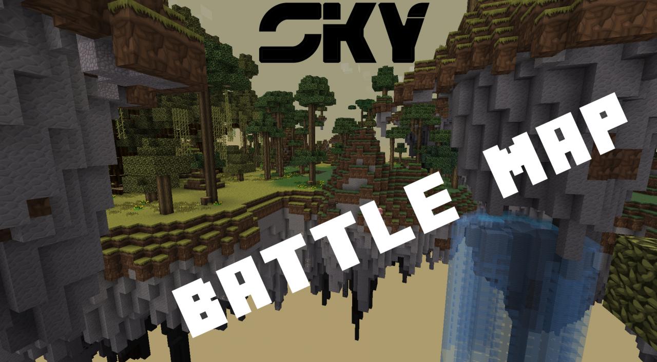 Sky - Minecraft Battle Map Minecraft Map