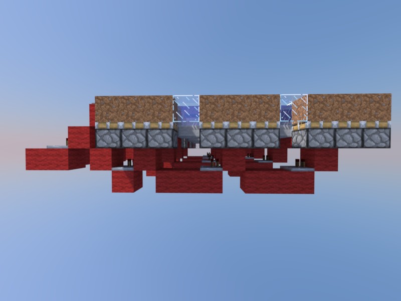 Tileable Floor Piston Farms Minecraft Map