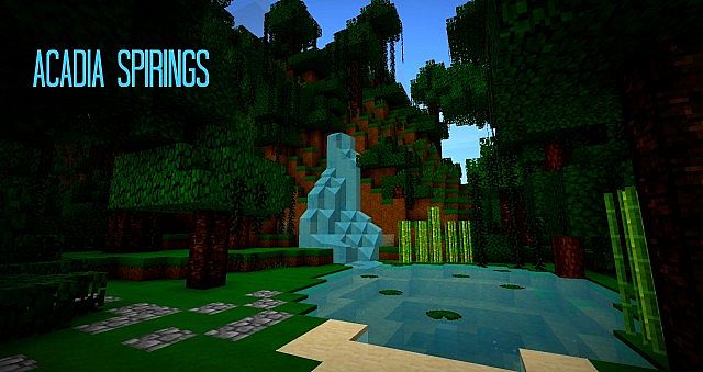 [Natural] Acadia Springs Minecraft Map
